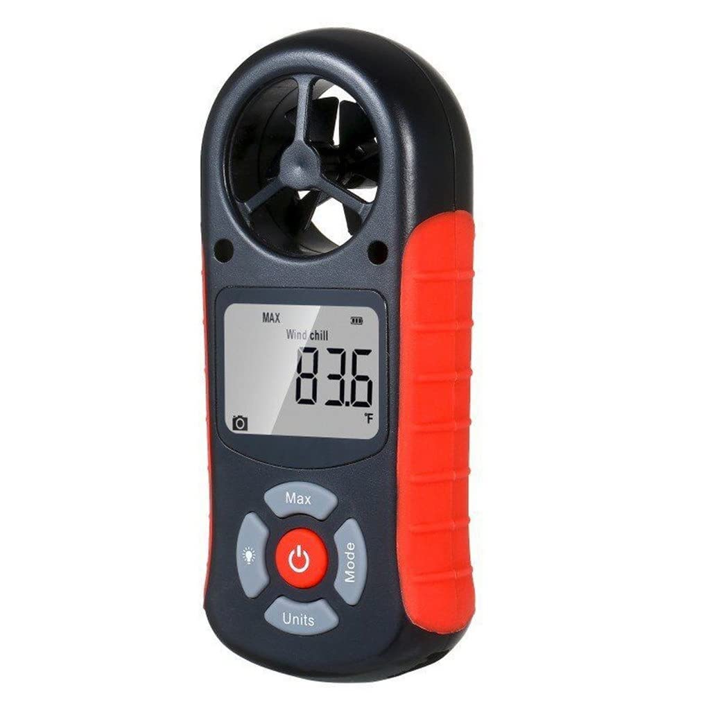Buy n/a Digital Anemometer Wind Speed Chill Temperature Humidity Heat ...