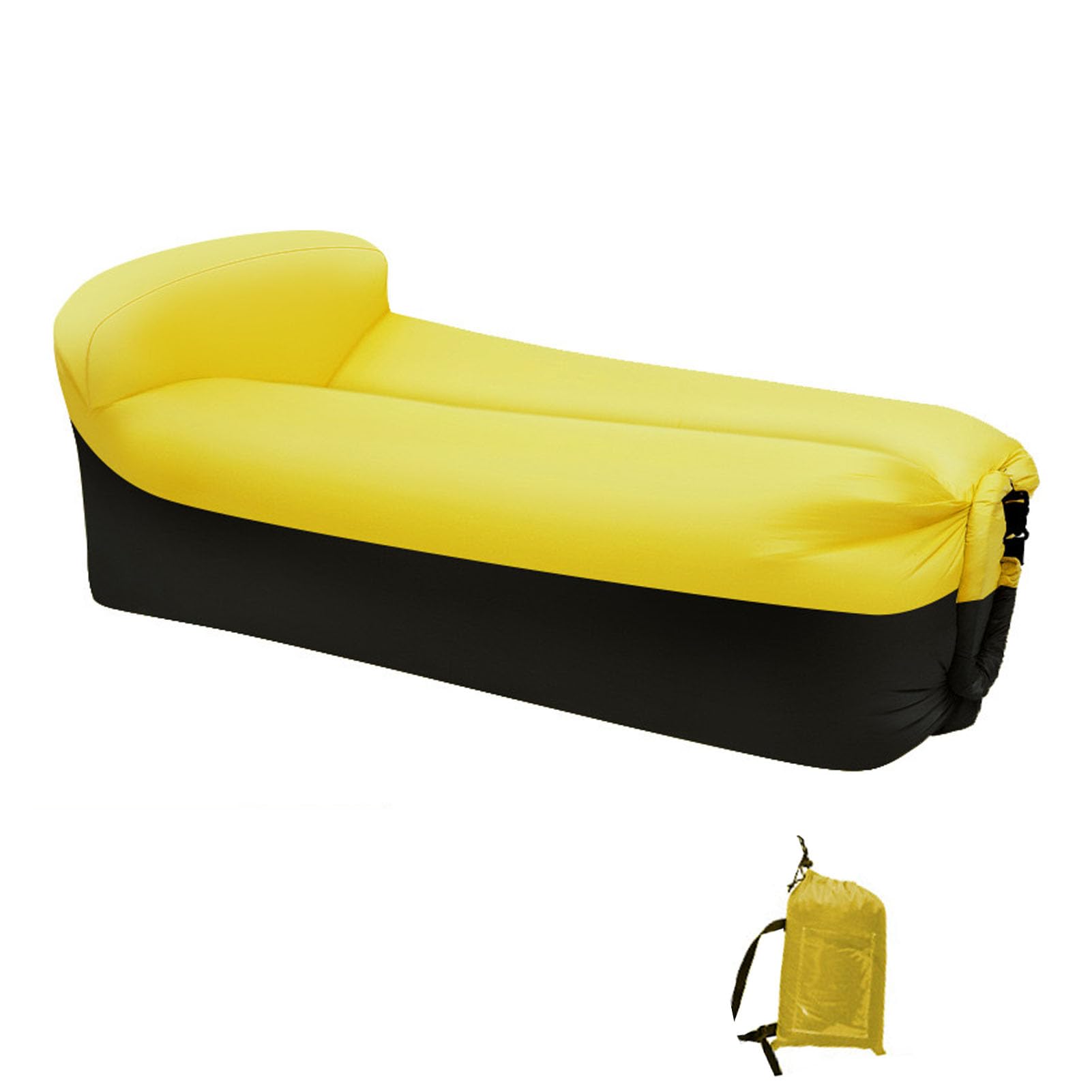 Amazon.com : RWOORA Inflatable Couch for Camping,Inflatable Lounger Air ...