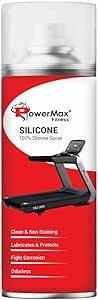 PowerMax Fitness Silicone Oil Lubricant Spray for Treadmill (500ml ...