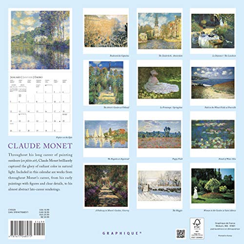 Claude Monet 2020 Calendar – BigaMart