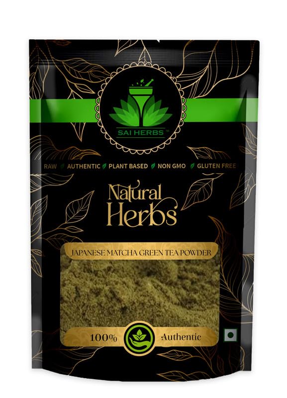 SAI HERBS Japanese Matcha Green Tea Powder - Imported from Shizuoka ...