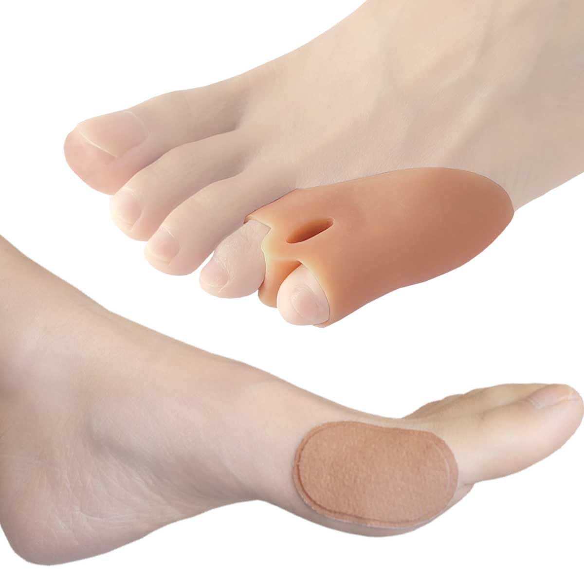 Amazon.com: Chiroplax Bundle - 4 Tailor's Bunion Pads (Size S) + 32 ...