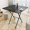 Foldable Dining Table,60 cm Square Small Coffee Table,Portable Folding ...