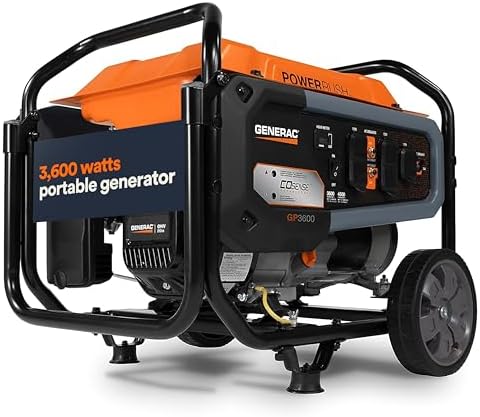 Amazon.com : Generac 8011 GP7500E 7,500-Watt Dual-Fuel Compatible ...