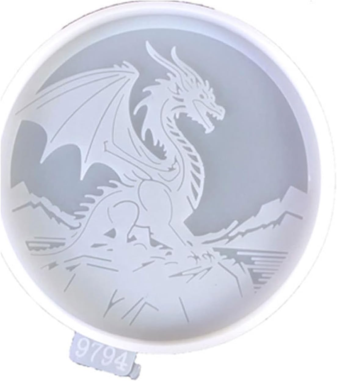 Amazon.com: ROYALEAD Silicone Dragon Coaster Molds Epoxy Resin Casting ...