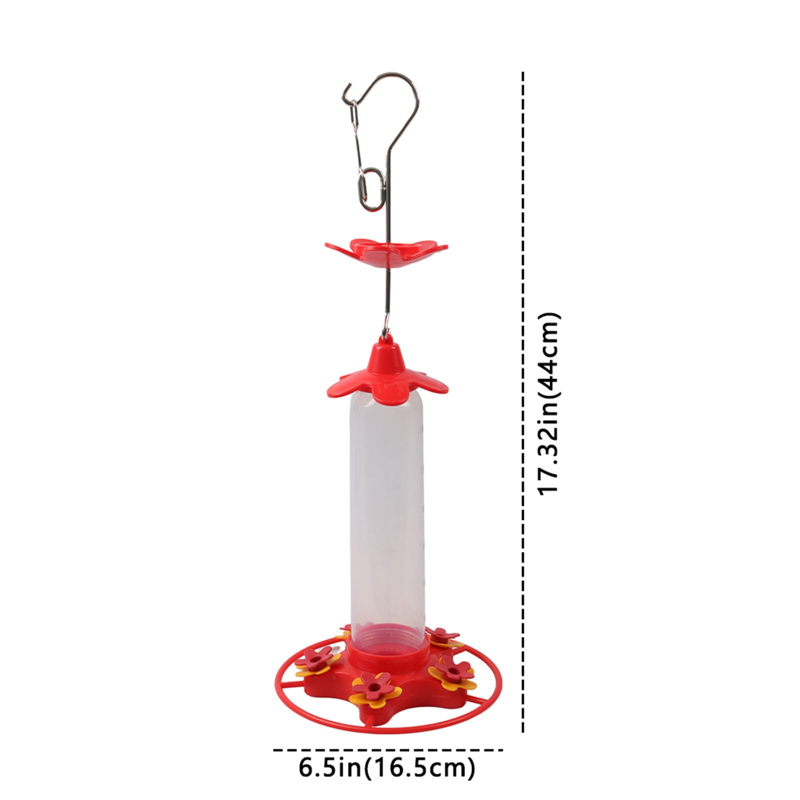 Outdoor Leak Proof Hummingbird Feeders With Ant Moat 2 Pack Hummingbird ...