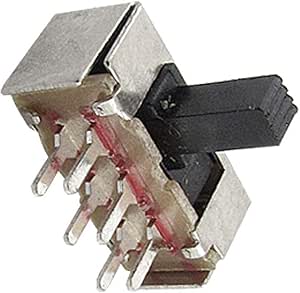 Amazon.co.jp: Aexit 10pcs 6 Pin 2-Position DPDT 2P2T PCB Mount ...