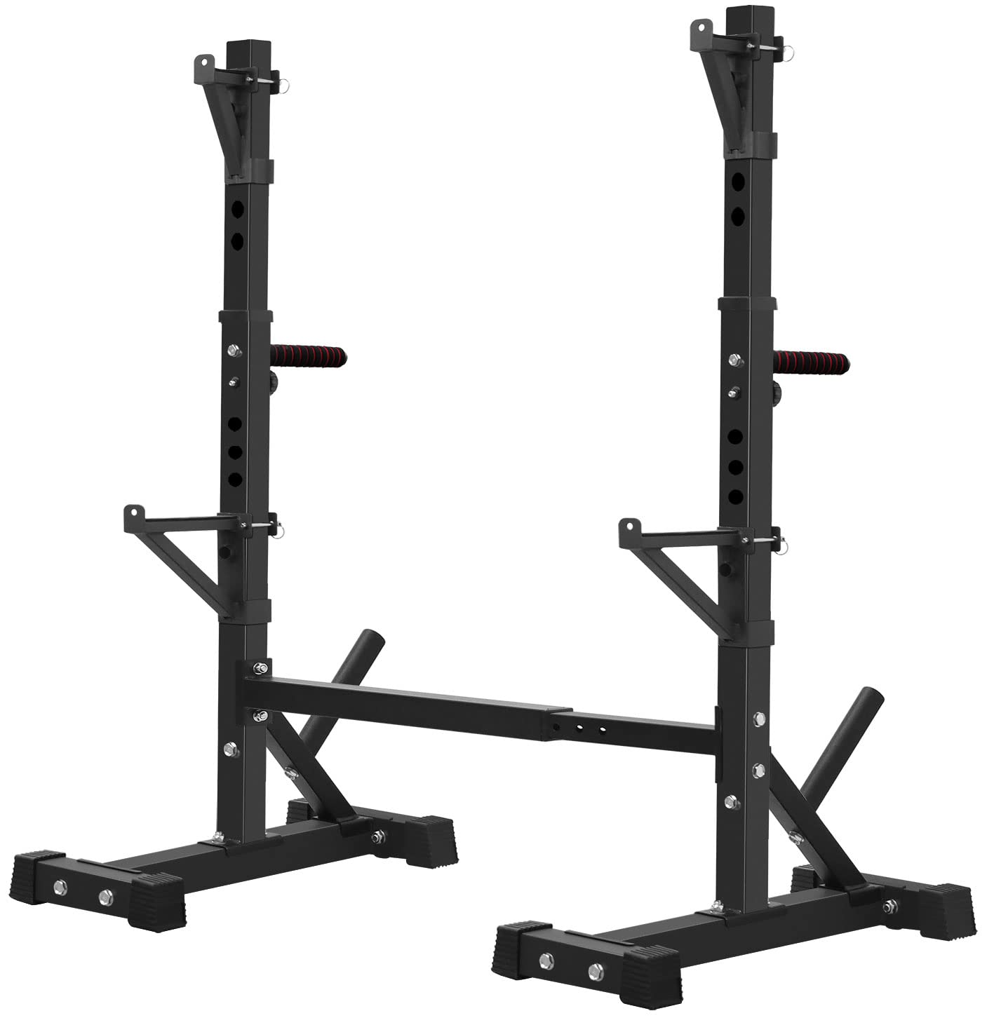 Snapklik.com : Squat Rack, CANPA Adjustable Barbell Rack Strength ...