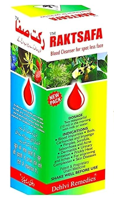 DR RAKTSAFA SYRUP (100ml pack of 4) : Amazon.in: Health & Personal Care