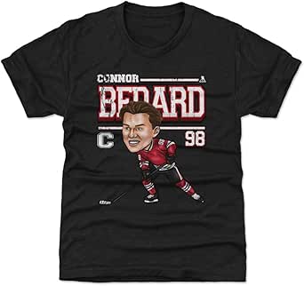 Amazon.com: 500 LEVEL Connor Bedard Kids Shirt - Connor Bedard Chicago ...