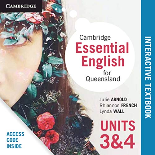 Cambridge Essential English for Queensland Units 3&4 Digital (Card ...
