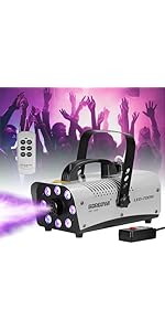Amazon.com: 1000W Fog Machine with Timer, Wireless Remote, and Manual ...
