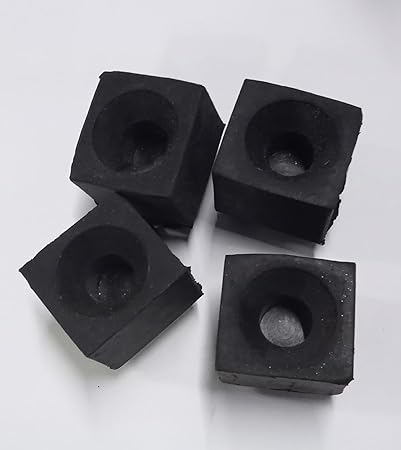 Rubber Leg Bush for Mixer (4 Pcs) MB - 00011 Square Type : Amazon.in ...
