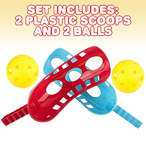 ArtCreativity Scoop and Toss Game for Kids – Includes 2 Scoops and 2 ...