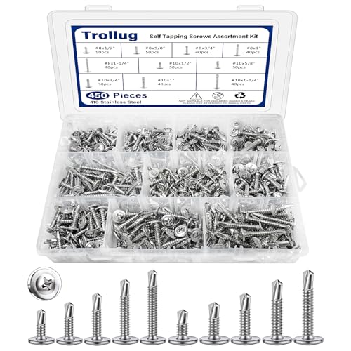 10 Best Self Tapping Screws Assortment Kits | 2025