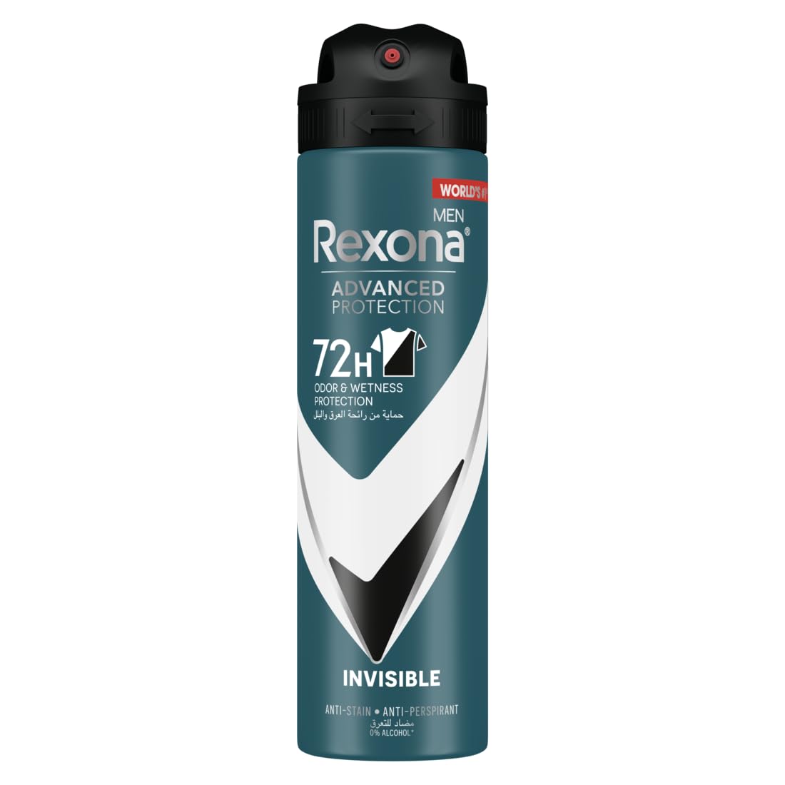 Rexona Men Advanced Protection 72H+ Clear Antiperspirant Deodorant ...