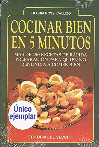 Amazon.com: Cocinar En Bien En Minutos: 9788431518233: Rossi Callizo ...