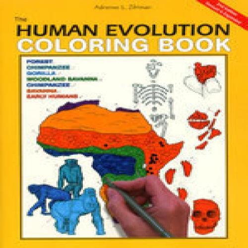 human-evolution-coloring-book-2e: coloring-concepts-inc: 9780062737175 ...