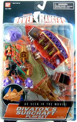 Amazon | Power Rangers Turbo Divatox's Subcraft Playset | フィギュア・ドール 通販