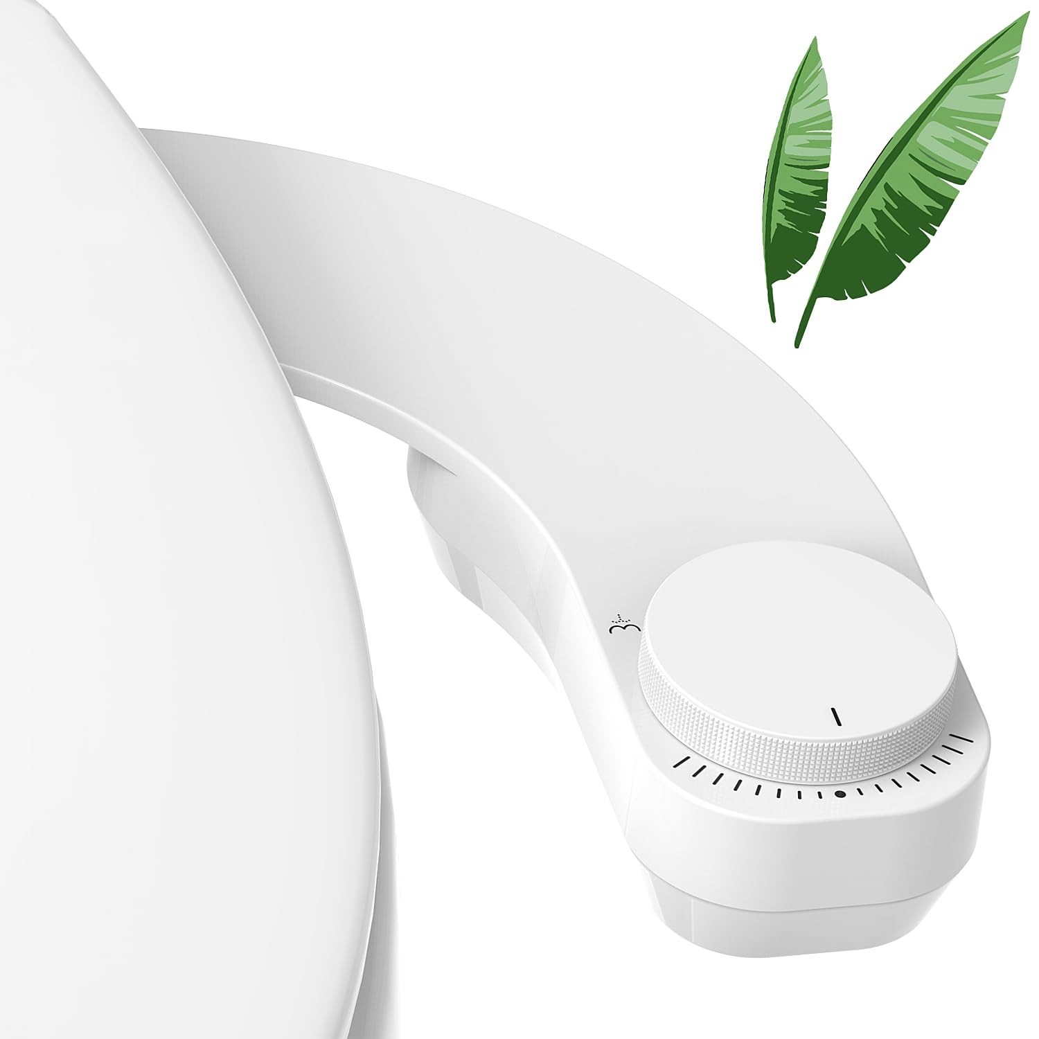 Bidet Attachment for Toilet - Left Hand Bidet Ultra-Slimt Non-Electric ...