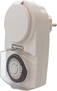 UNITEC Mechanical Outdoor IP44 Analogue Day Timer Switch White 30 ...