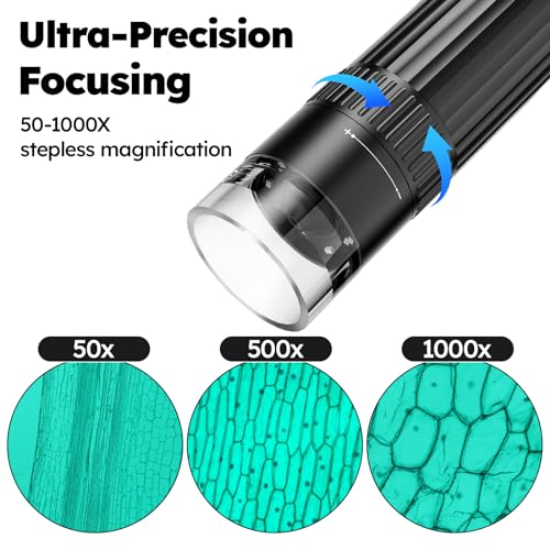 Snapklik.com : BEBANG Wireless Digital Microscope, 50X-1000X ...