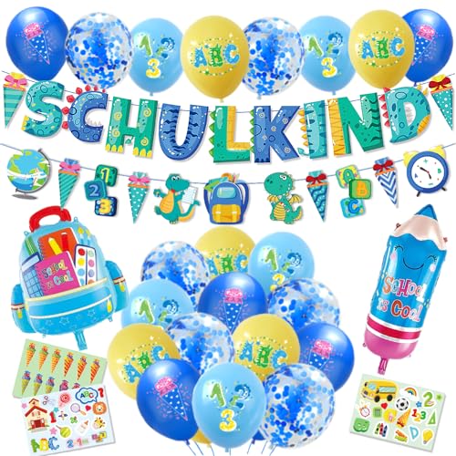 Wunderbar Einschulung Deko Junge Bild