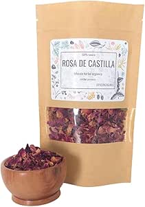 Pasión Orgánica - Té Infusión ROSA DE CASTILLA ORGÁNICA deshidratada ...