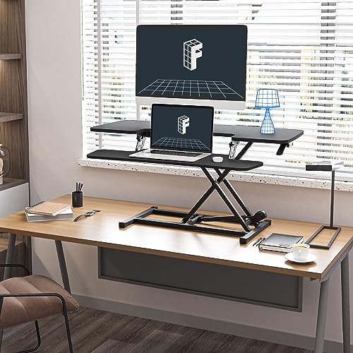 Snapklik.com : FLEXISPOT Sit To Stand Up Desk Riser 42in Standing Desk ...