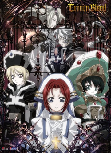 Great Eastern Entertainment Trinity Blood Ion Seth Esther Wall Scroll ...