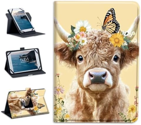 Amazon.com: Universal Tablet Case 10.1 Inch Android Tablet Cover 360 ...