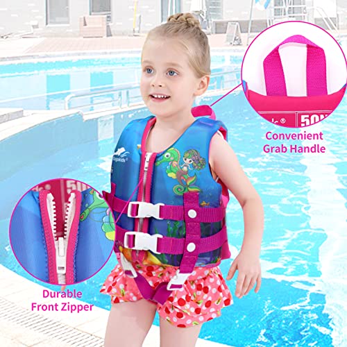 Snapklik.com : Gogokids Children Swim Jacket Buoyancy Vest - Boys Girls ...
