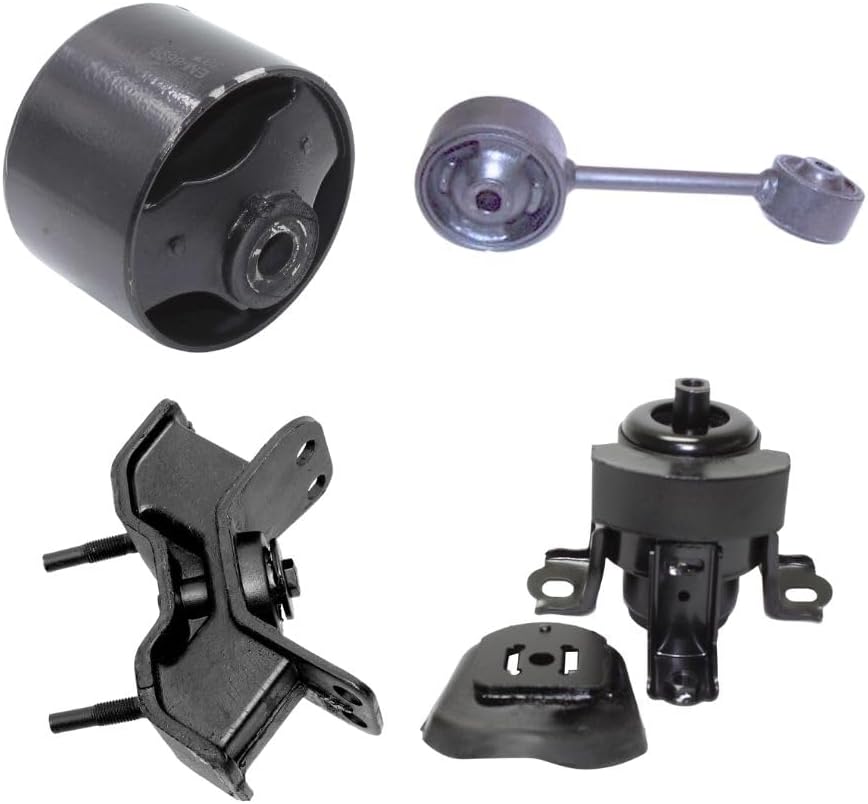 Amazon.com: Auto Buffy Engine Motor & Transmission Mount Set 4PCS, Fits for 1998-2003 Toyota ...