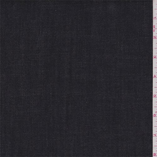 Amazon.com: Black Medium Weight Denim, Fabric by The Yard : Arts ...