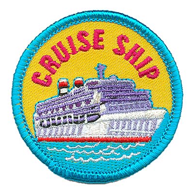 Amazon.com: Cruise Ship Iron On Patch Vacation Cruising Adventure ...