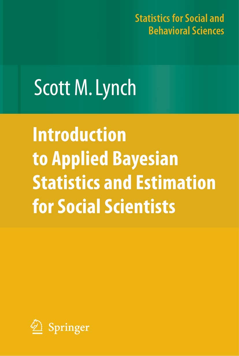 Introduction to Applied Bayesian Statistics and Estimation for Social ...