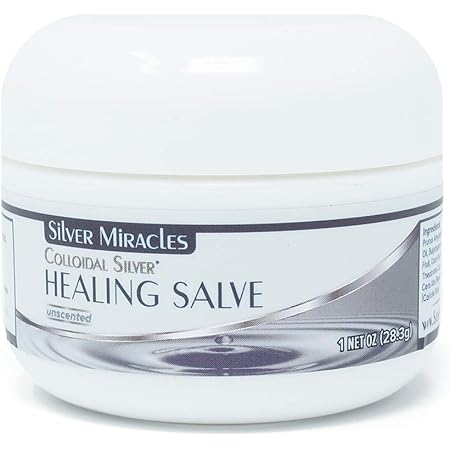 Amazon.com : Silver Miracles Colloidal Silver Healing Salve : Tattooing ...