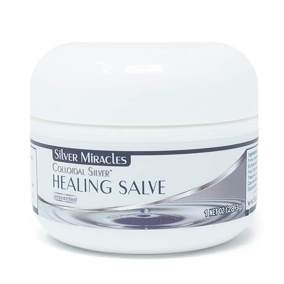 Amazon.com : Silver Miracles Colloidal Silver Healing Salve : Tattooing ...