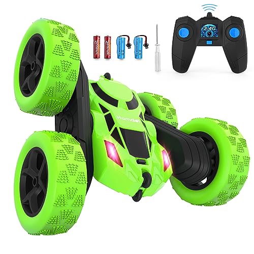 Remote Control Car, Hamdol Double Sided 360°Rotating 4WD RC Cars with ...