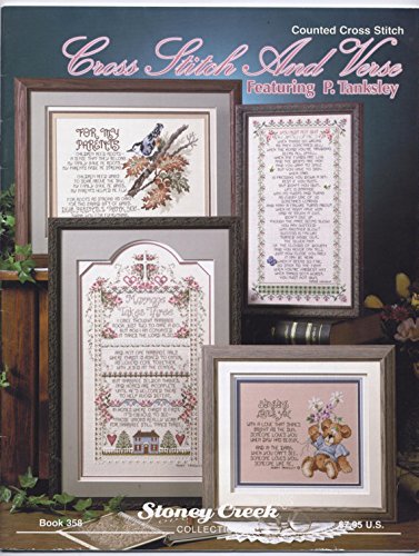 Cross Stitch And Verse - Featuring P. Tanksley: Amazon.com: Books