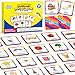 Amazon.com: Aizweb First Words Match Game,Memory Game,52 Pcs Toddler Baby Flash Cards ...