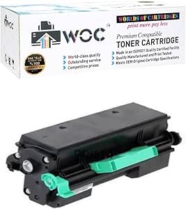 Amazon.com : WORLDS OF CARTRIDGES WOC Compatible Toner Cartridge Replacement for Ricoh Aficio ...