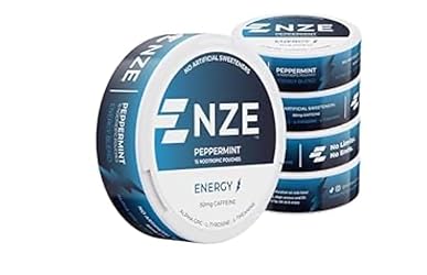 Amazon.com: NZE Caffeine Nootropic Pouches (Spearmint) - Nootropic ...