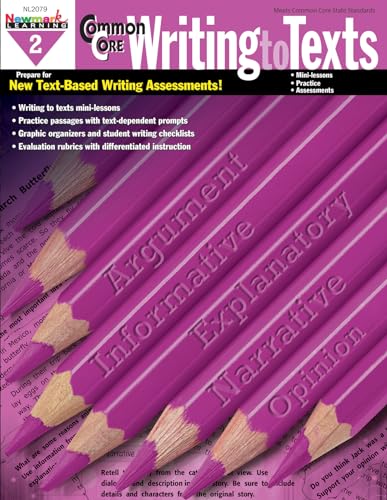 Amazon.com: Newmark Learning Grade 2 Common Core Writing to Text Book ...