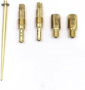 Amazon.co.jp: Pwk Carburetor Fits Mikuni 24 26 28 30 32 34mm 24T Repair Rebuild Kit Set Main Jet ...