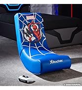 X-Rocker Official Marvel Spider-Man Video Rocker Gaming Chair for ...