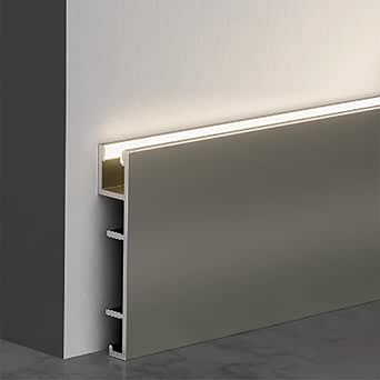 Amazon.com: Aluminum Channel Profile, Concealed Installation Without ...