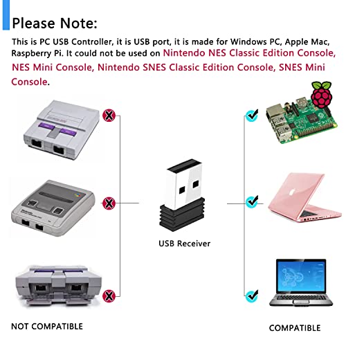 Snapklik.com : iNNEXT Bundle USB Version 2 Pack USB Classic Controller ...