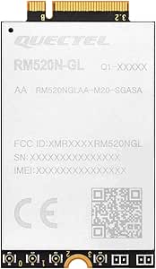 Amazon.com: Waveshare Quectel RM520N-GL IoT 5G Global Band Module, 5G ...