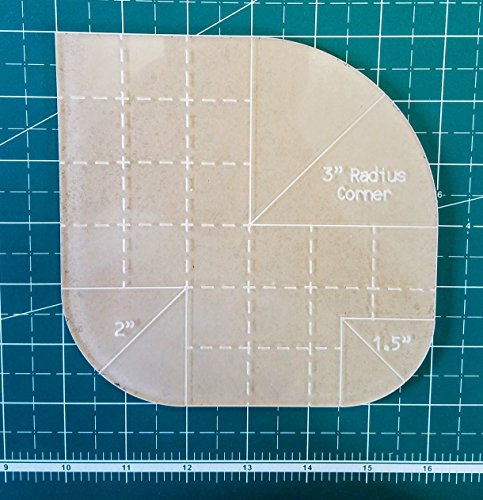 Snapklik.com : Radius Tool Quilt Ruler